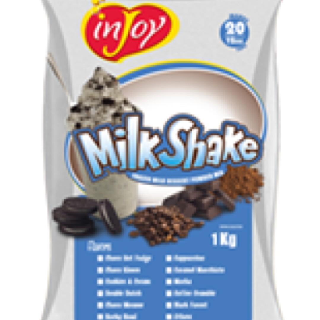 Milk Shake (Cookies & Cream, Double Dutch, Frappe Whipped Cream, Leche ...