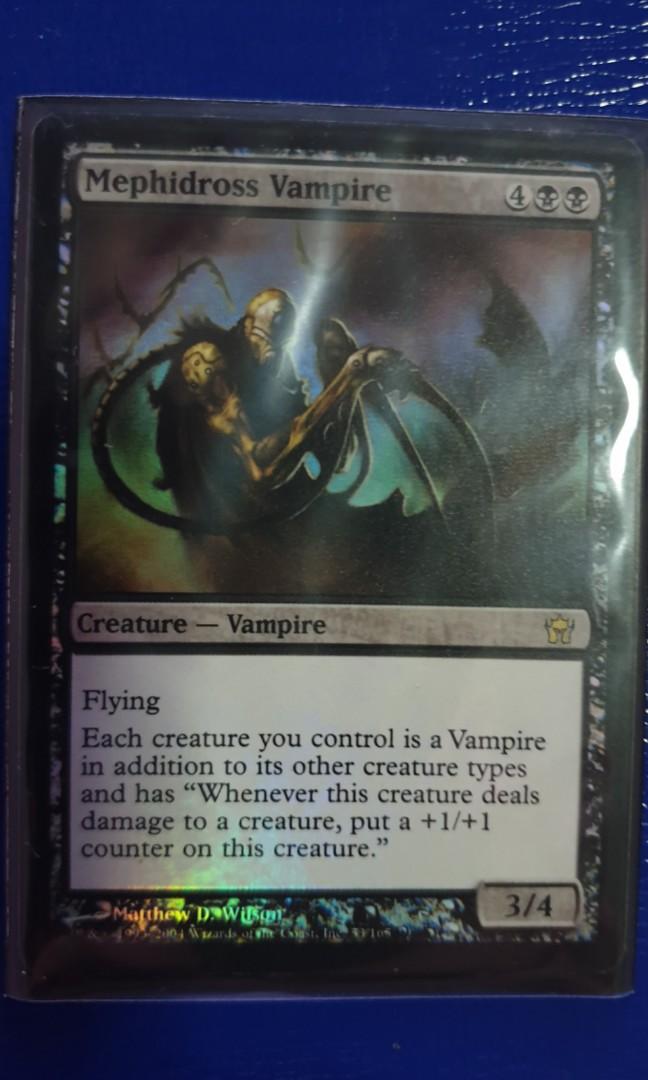 MTG Mephidross Vampire Foil, Hobbies & Toys, Toys & Games on Carousell