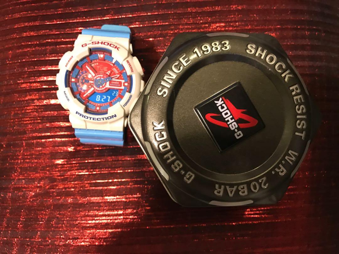 Original Casio G-Shock GA110AC-7A Doraemon limited edition, Men's ...