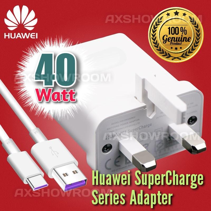 Original Huawei SuperCharge 40W Charger with Type C Cable, Mobile ...
