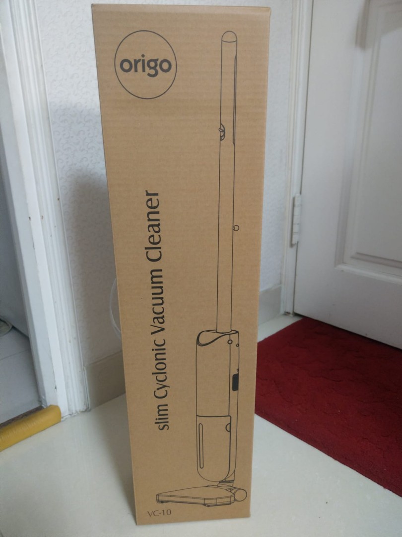 全新Origo VC-10 直立式旋風吸塵機, 家庭電器, 吸塵機 ＆ 家居清潔電器 - Carousell