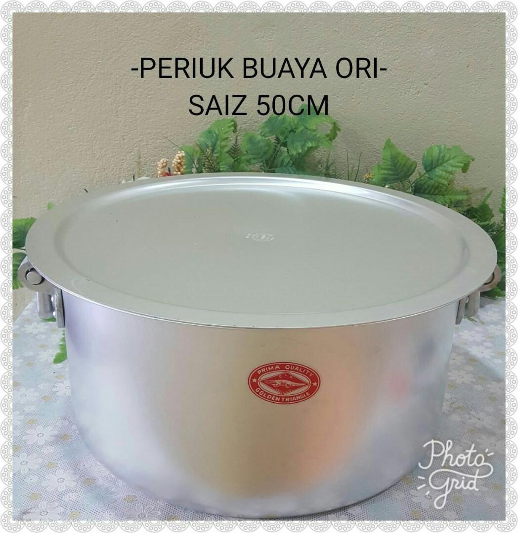 PERIUK CAP BUAYA ORI 50CM, Furniture & Home Living, Kitchenware ...