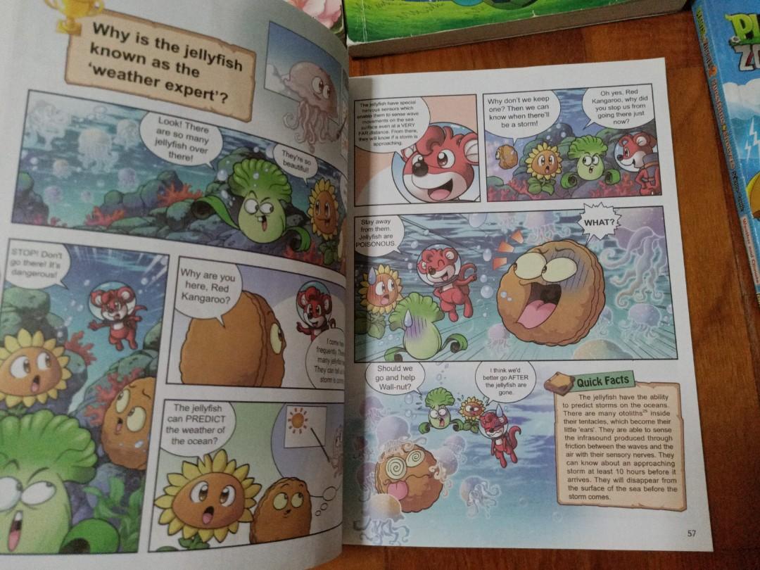 Plants vs zombies science comic, Hobbies & Toys, Books & Magazines ...