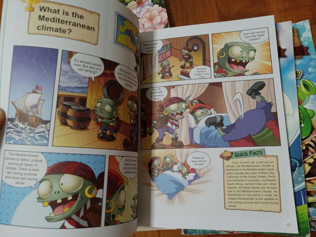 Plants vs zombies science comic, Hobbies & Toys, Books & Magazines ...