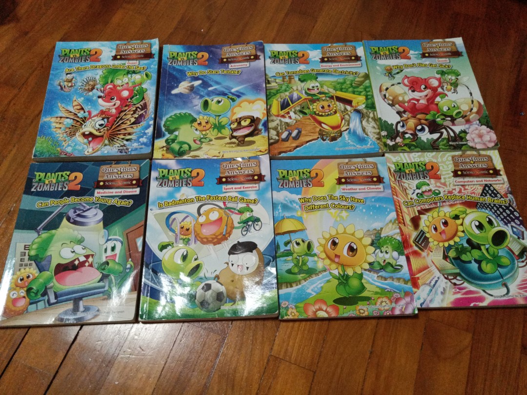 Plants vs zombies science comic, Hobbies & Toys, Books & Magazines ...