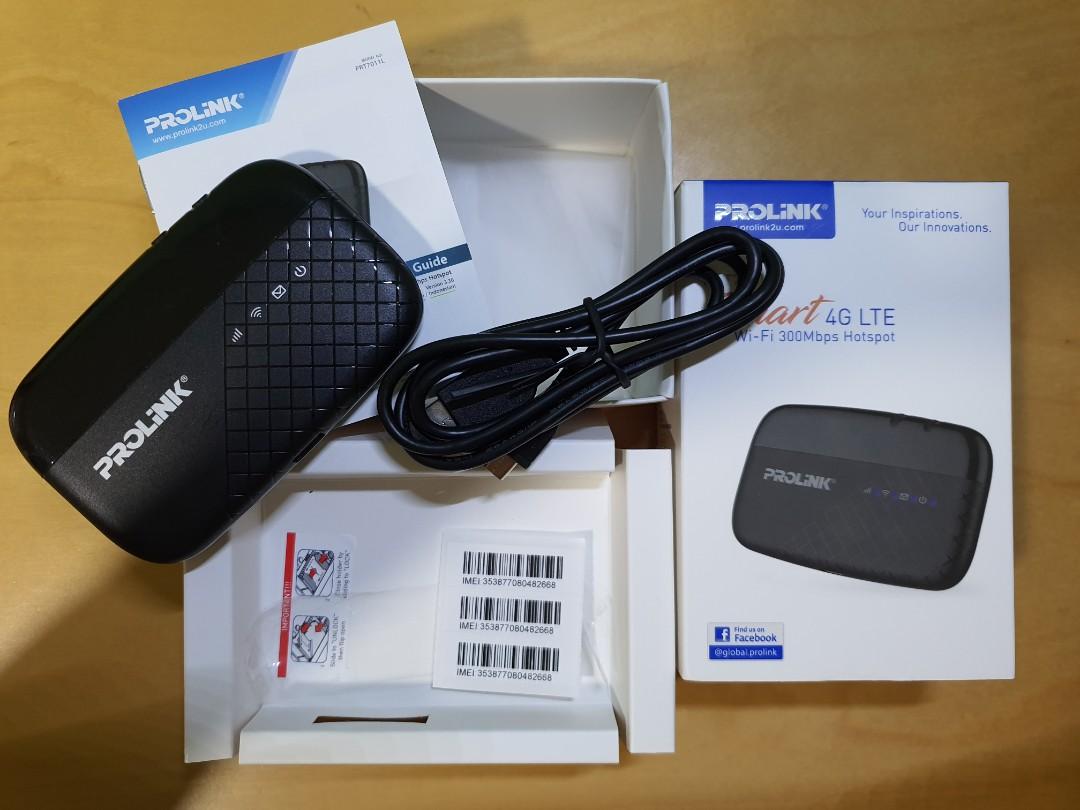 Prolink Smart 4G LTE Wi-fi 300Mbps hotspot, Mobile Phones & Gadgets ...