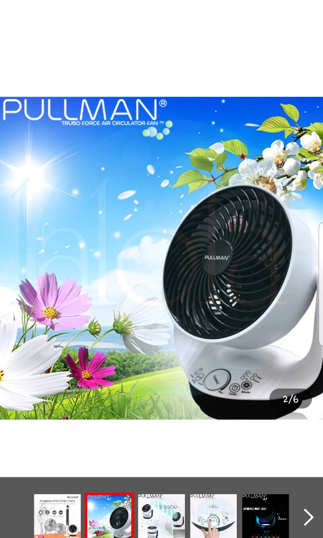 Pullman Trubo force air circulation fan, Furniture & Home Living ...