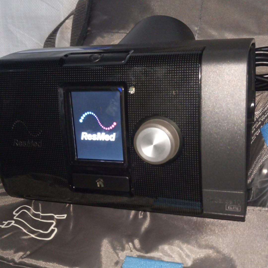 RESMED AirSense 10 elite complete SW SX567-0302 complete only run 33 Hours, Everything Else on ...