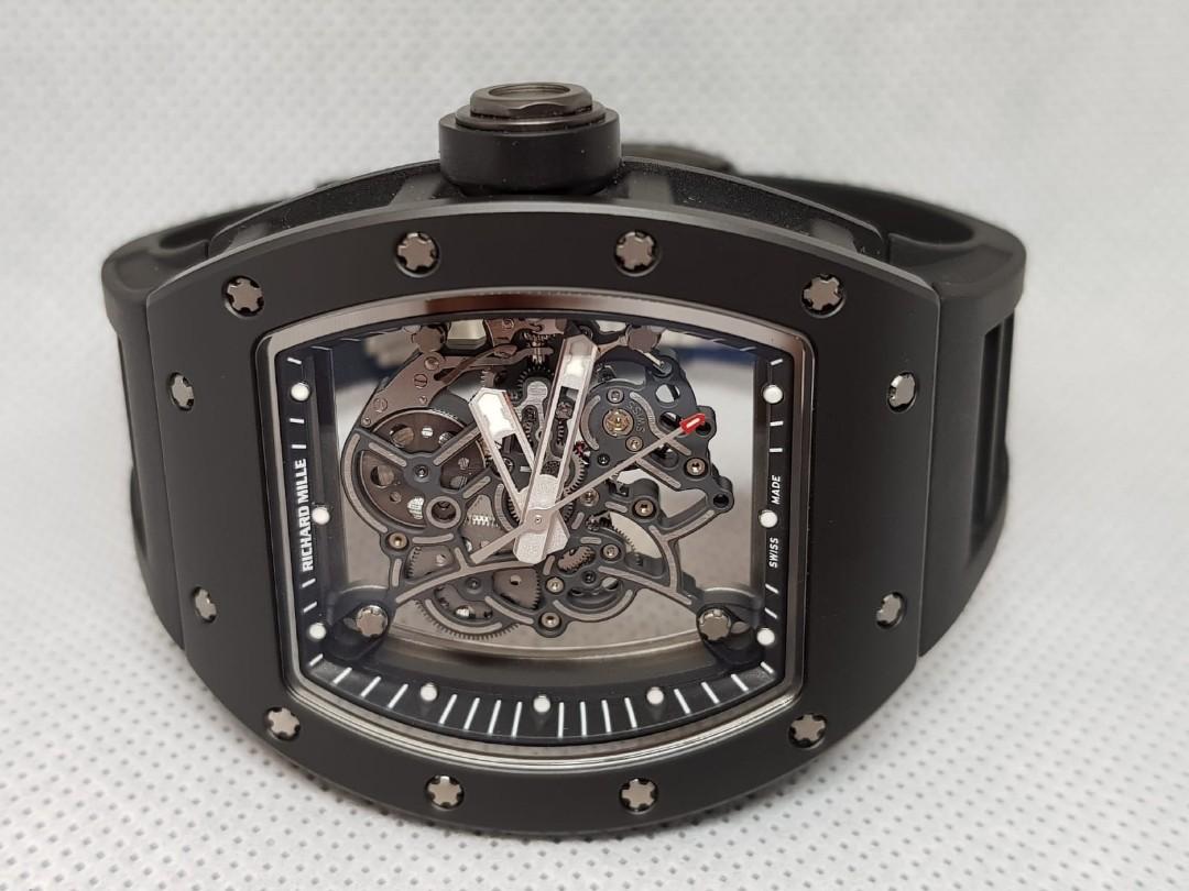 RM-55 (ALL BLACK EDITION), Luxury, Watches on Carousell