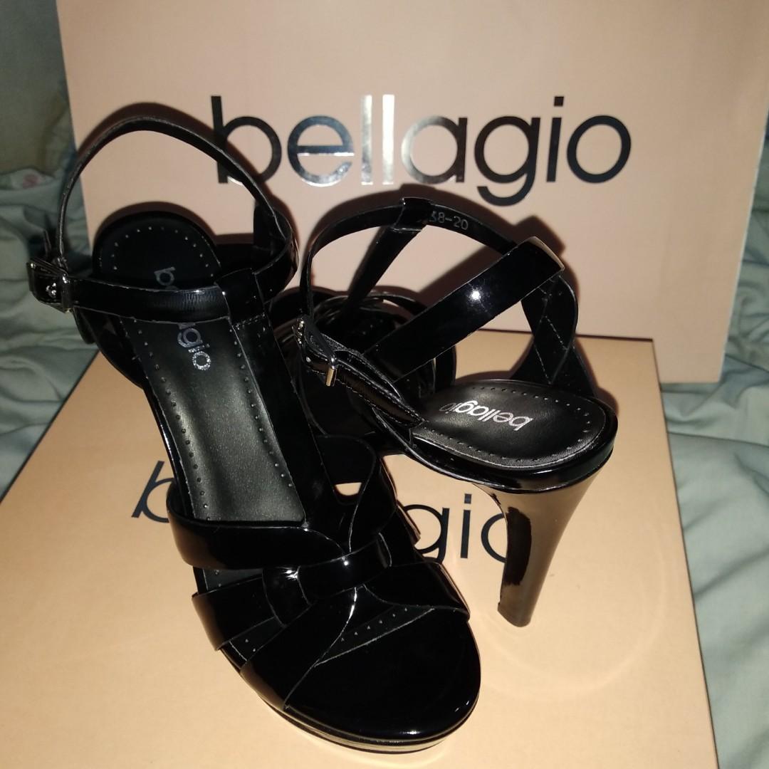 [SEWA] Heels Bellagio Black 12 cm / Sendal Heels Black 12 cm / Heels ...