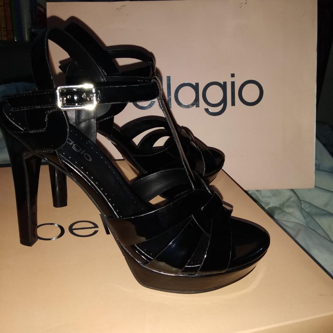 [SEWA] Heels Bellagio Black 12 cm / Sendal Heels Black 12 cm / Heels ...