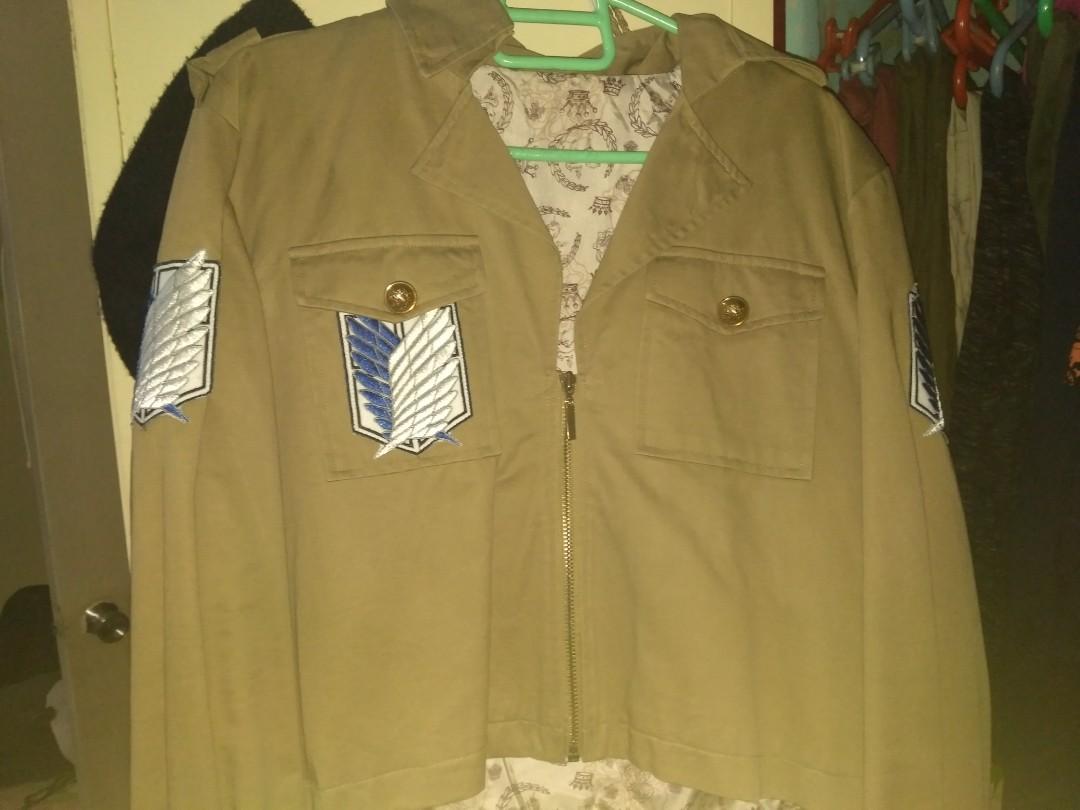 Shingeki no Kyojin/Attack on Titan Survey Corps Military Jacket ...