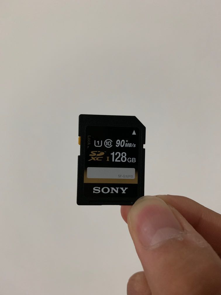 Sony SDXC 128GB SD card class 10, Mobile Phones & Gadgets, Mobile ...