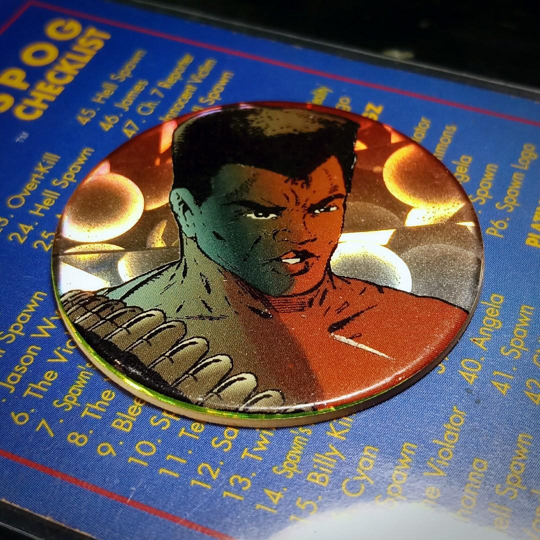 SPAWN SPOGZ Prism Spog P3 - Al Simmons + Checklist (1993 Eclipse) Todd ...