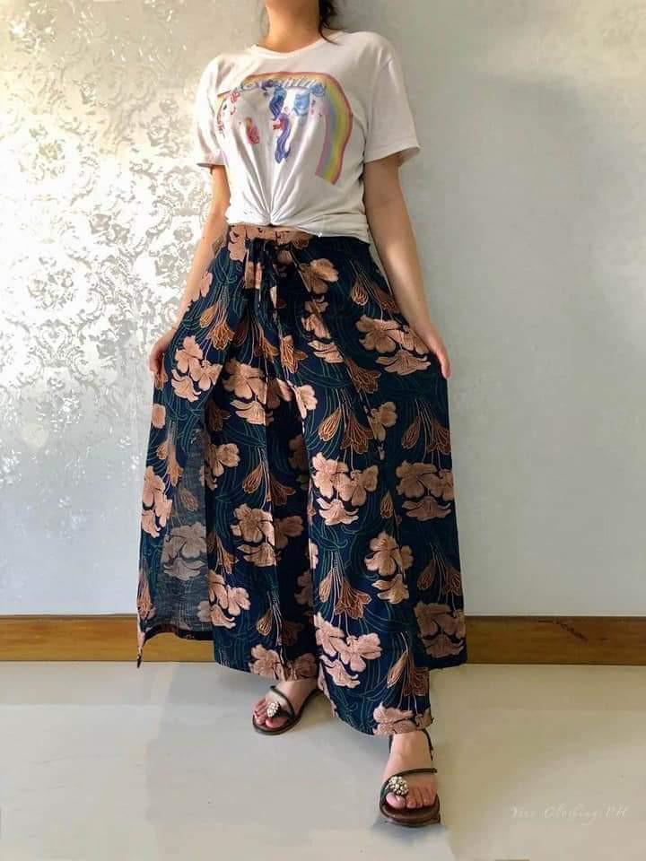 SQUARE PANTS WITH SLIT, Women's Fashion, Bottoms, Other Bottoms on ...
