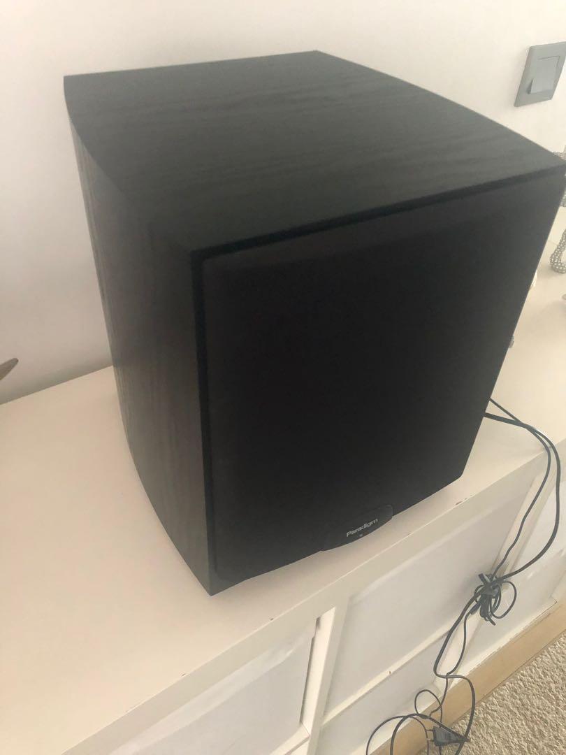 Subwoofer: Paradigm PDR 80 in excellent condition, Audio, Soundbars ...