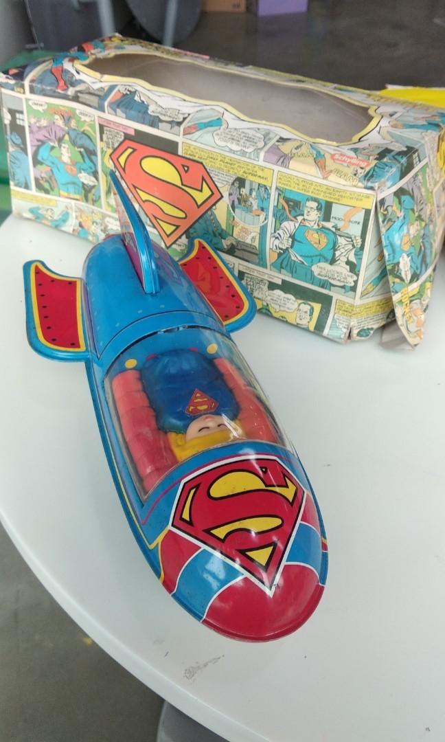 Superman Classic Rocket, Hobbies & Toys, Toys & Games on Carousell