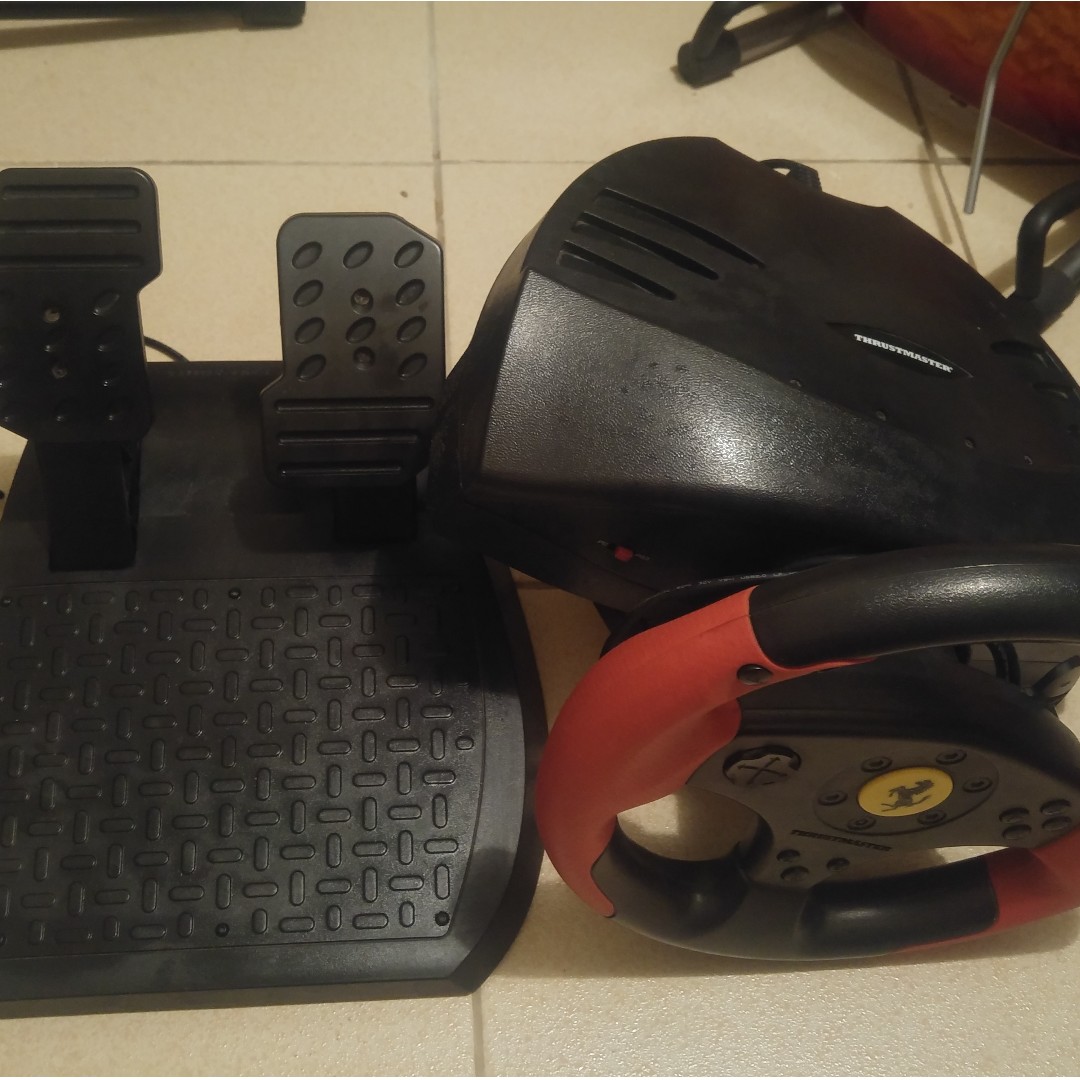 THRUSTMASTER Ferrari Racing Wheel Red Legend Edition, Video Gaming ...