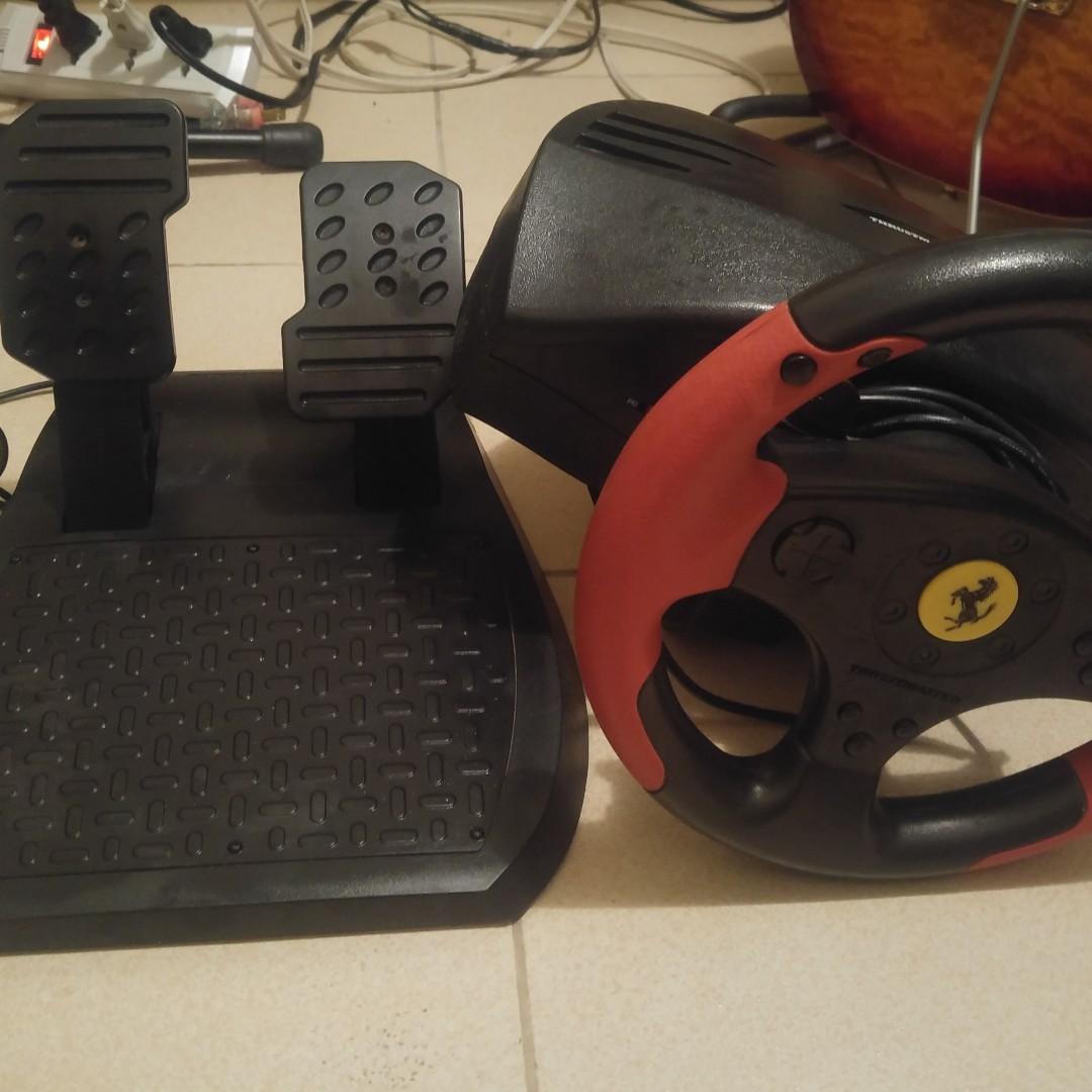 THRUSTMASTER Ferrari Racing Wheel Red Legend Edition, Video Gaming ...