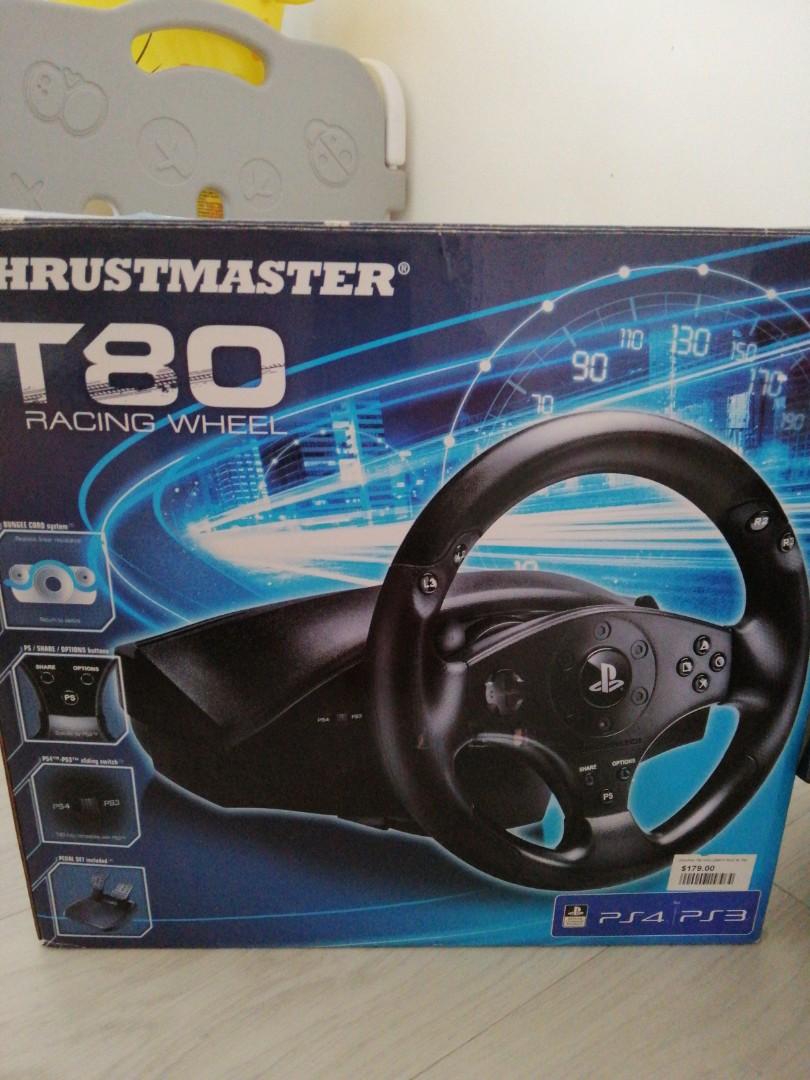 Thrustmaster T80 Steering Wheel, Video Gaming, Video Games, Xbox on ...