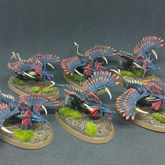 Warhammer AOS Sigmar Warcry Chaotic Beasts Raptoryx Set of 6 NEW ...