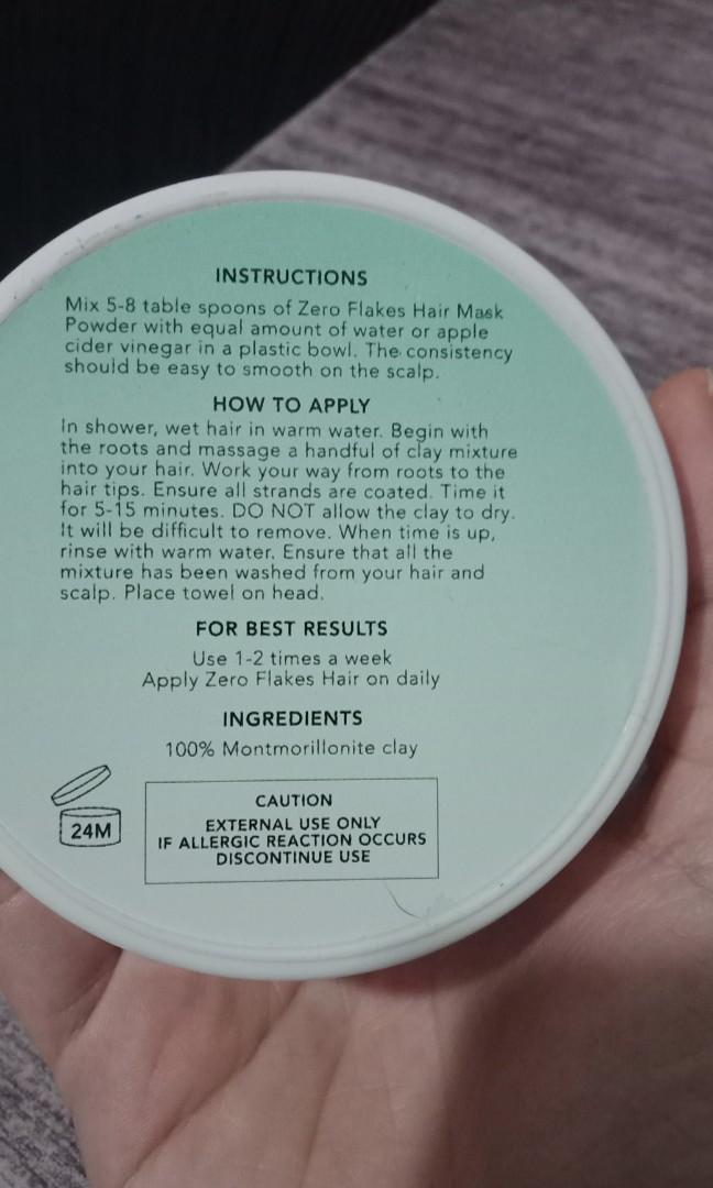 zero flakes anti-dandruff, Beauty & Personal Care, Bath & Body, Hair ...