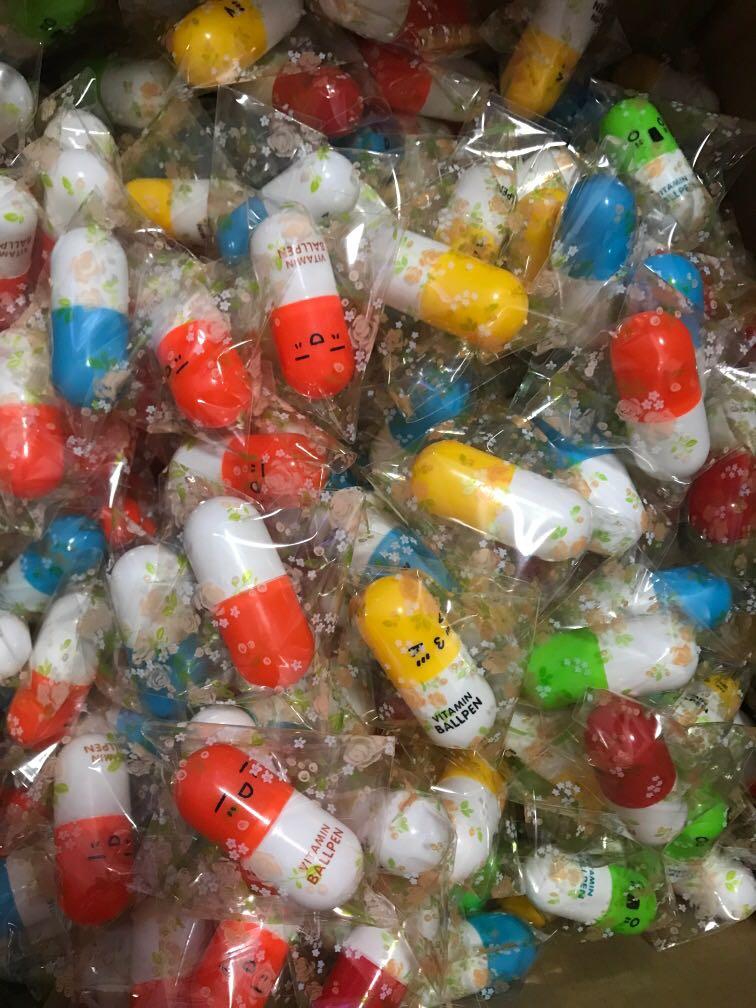 50pc capsule pens, Hobbies & Toys, Stationery & Craft, Stationery ...