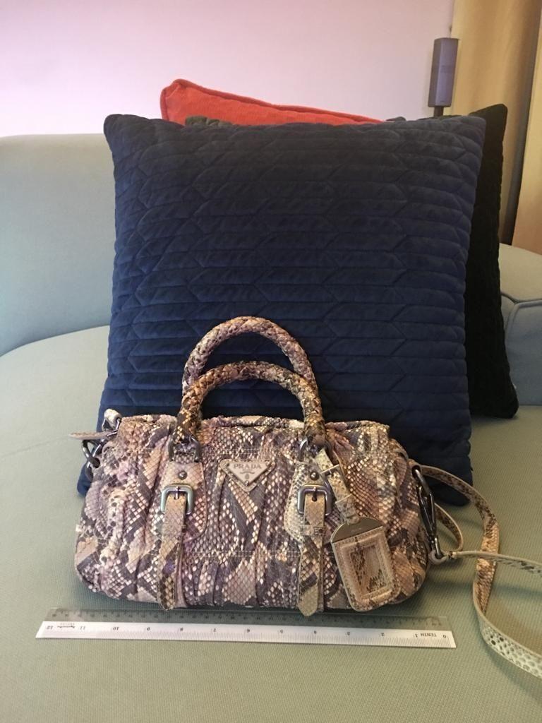 Authentic Prada Lizard Skin Bag, Women's Fashion, Bags & Wallets, Cross ...