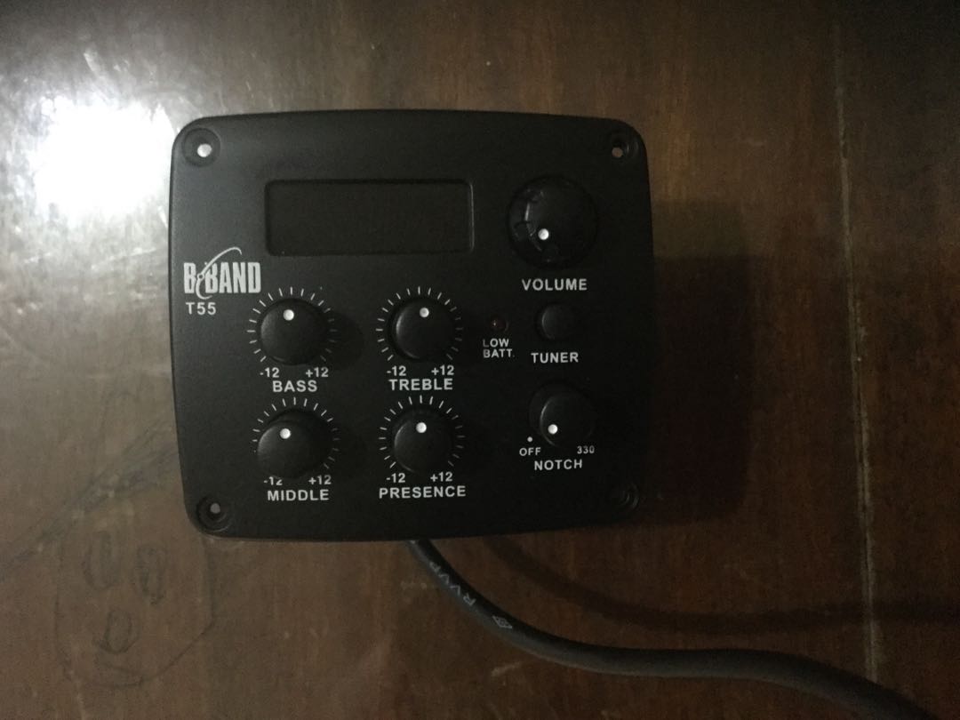 Bband Acoustic Electric guitar preamp, Hobbies & Toys, Music & Media ...