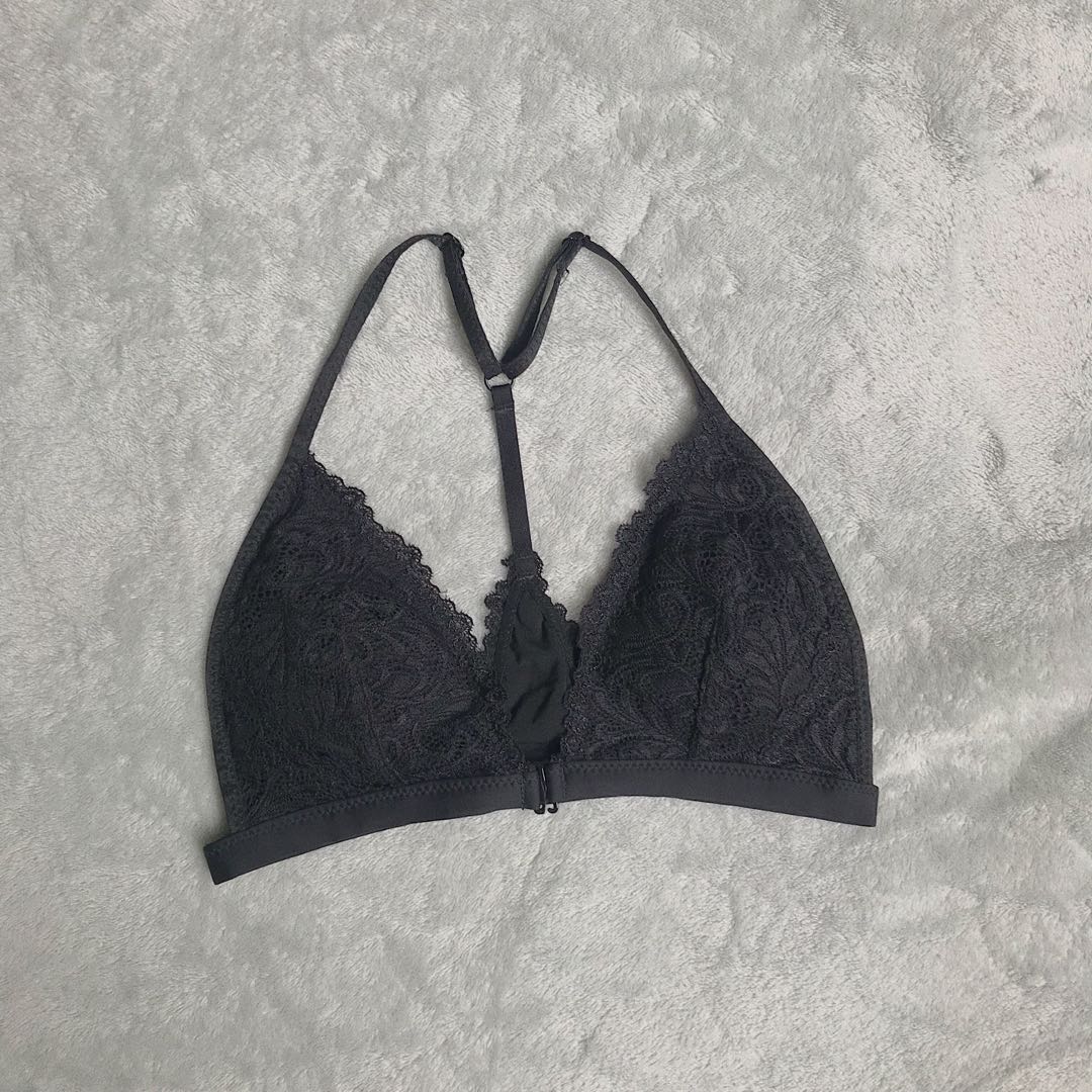 Bench Body Black Lace Bralette, Women's Fashion, Tops, Sleeveless on ...