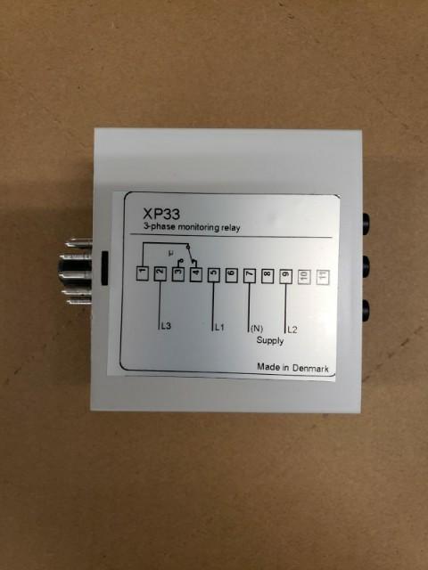 C一mac"C-mac" XP33-1-3-380-004 380V Over/Under Voltage Relay 電壓保護器 Made in Denmark 丹麥制造, 手提電話, 電話 ...