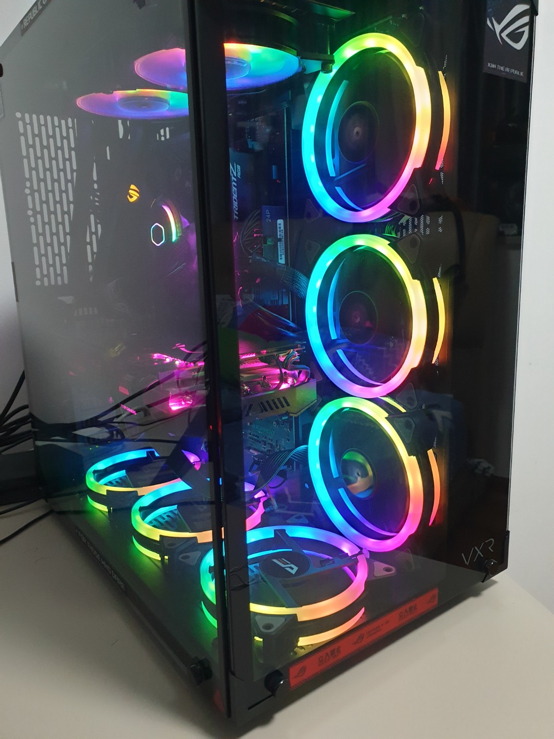 Custom Gaming PC RYZEN 3600 with Asus Rog Strix B450-F and RTX 2600 6GB ...