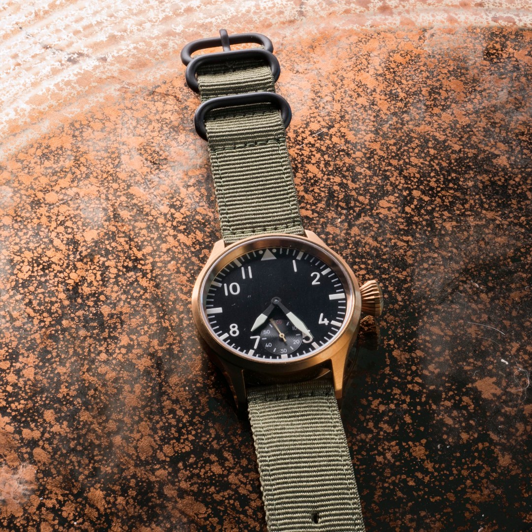 Custom pilot watch ETA 6498 movement, Mobile Phones & Gadgets ...