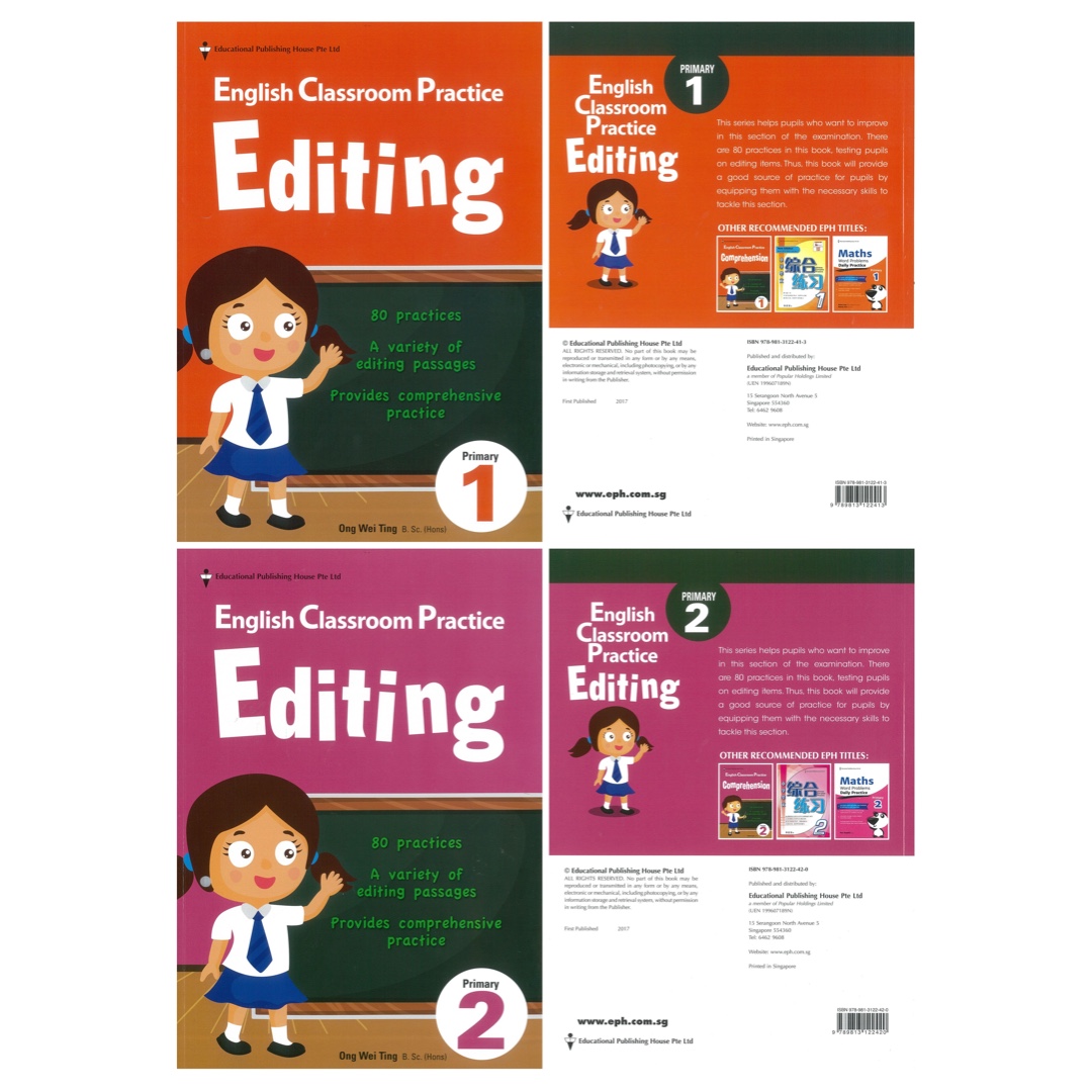 Editing English Classroom Practice Series, Hobbies & Toys, Books ...