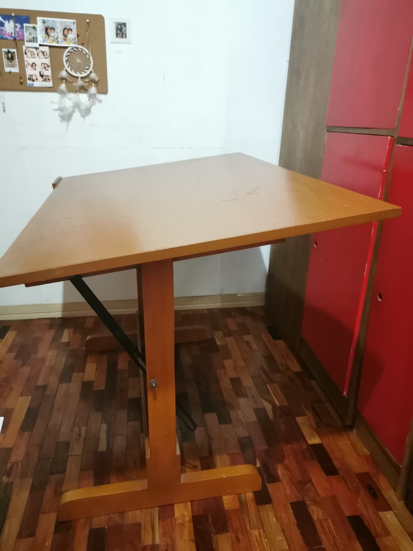 Foldable Drafting Table, Furniture & Home Living, Furniture, Tables ...