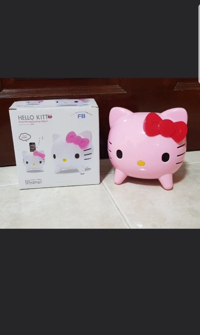Hello Kitty Docking Station, Audio, Portable Audio Accessories on Carousell