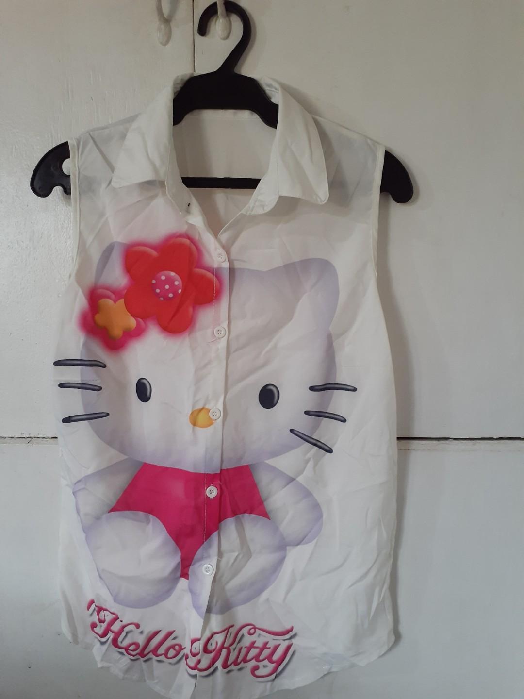 Hello Kitty top, Women's Fashion, Tops, Others Tops on Carousell