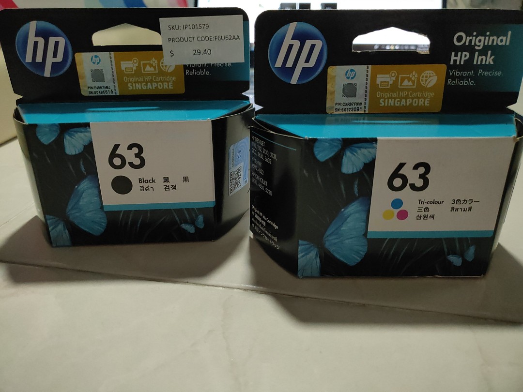 Hp Ink Both Black White And Color Computers Tech Printers Scanners Copiers On