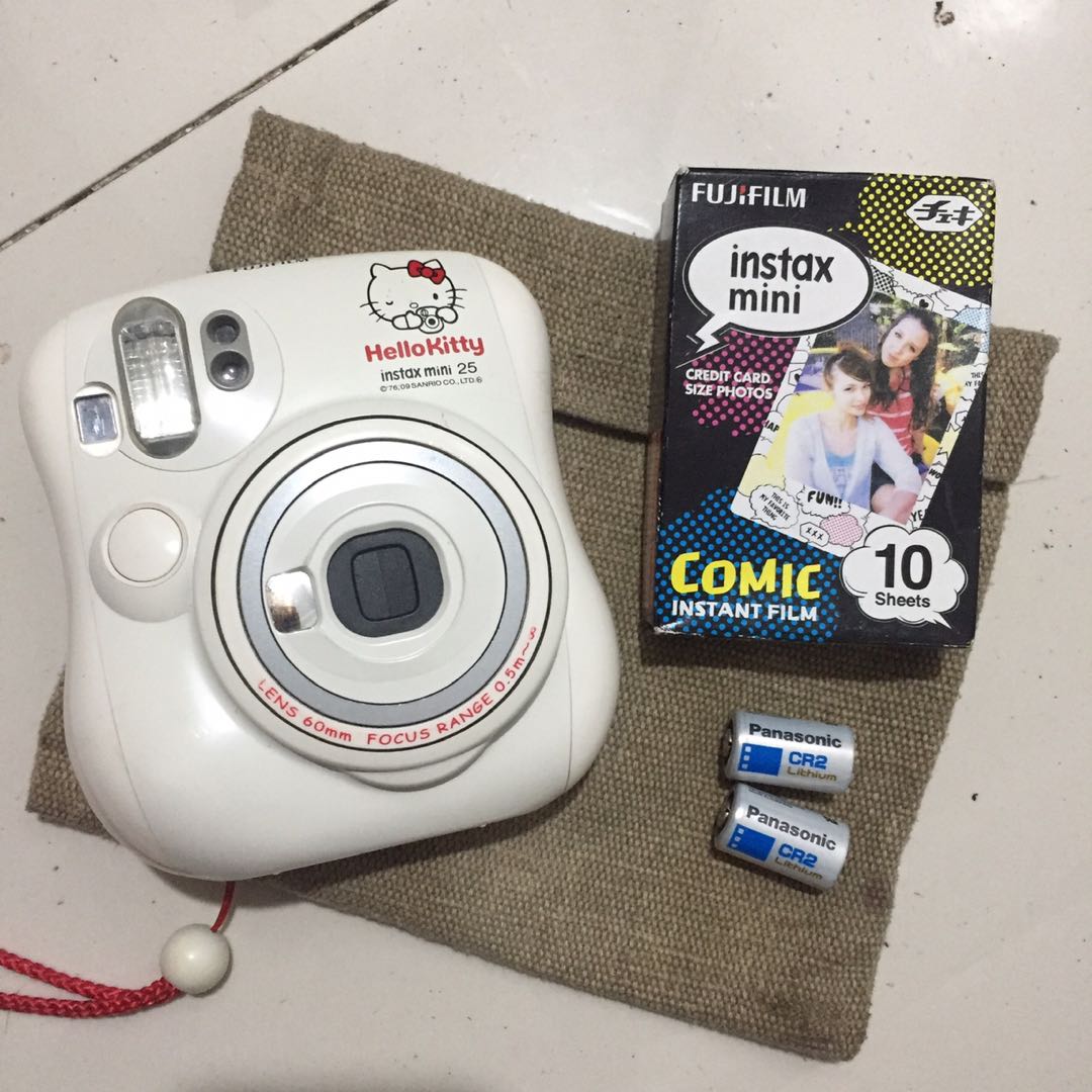 Instax Mini 25 Hello Kitty, Photography, Cameras on Carousell
