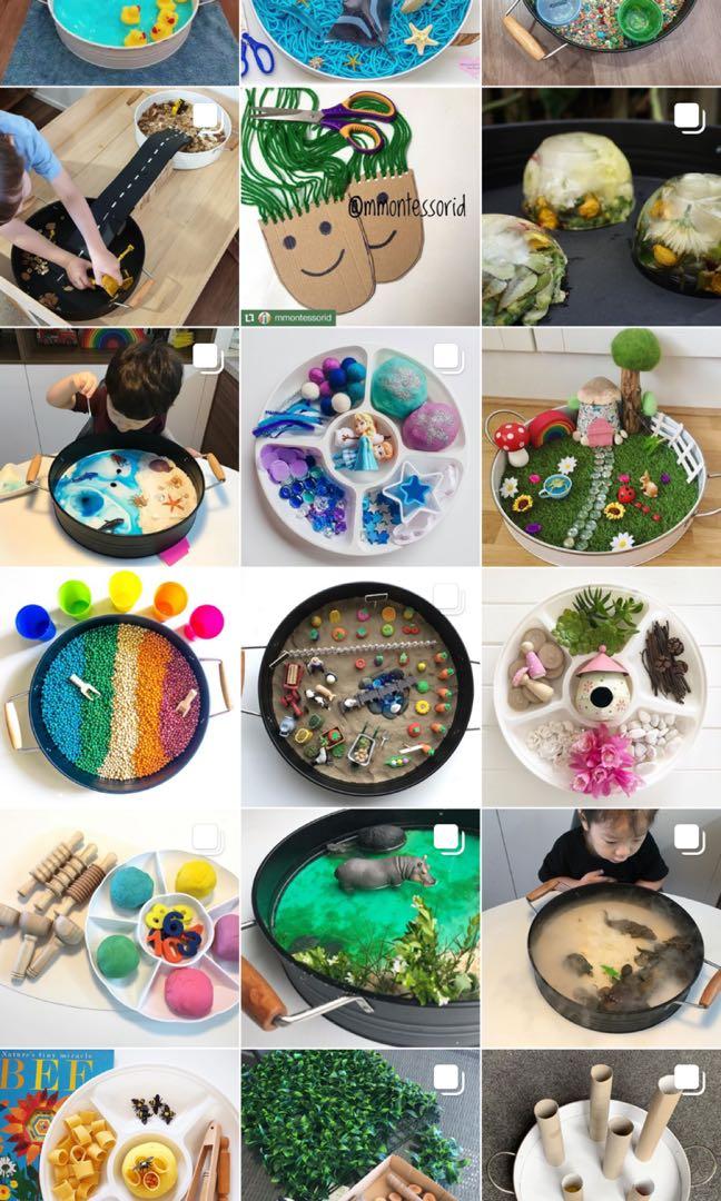 Kmart tray - black (Brand new from Australia), Furniture & Home Living ...