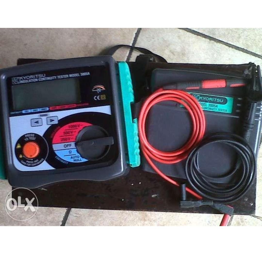Kyoritsu Digital Insulation-Continuity Tester Model 3005A, Commercial ...