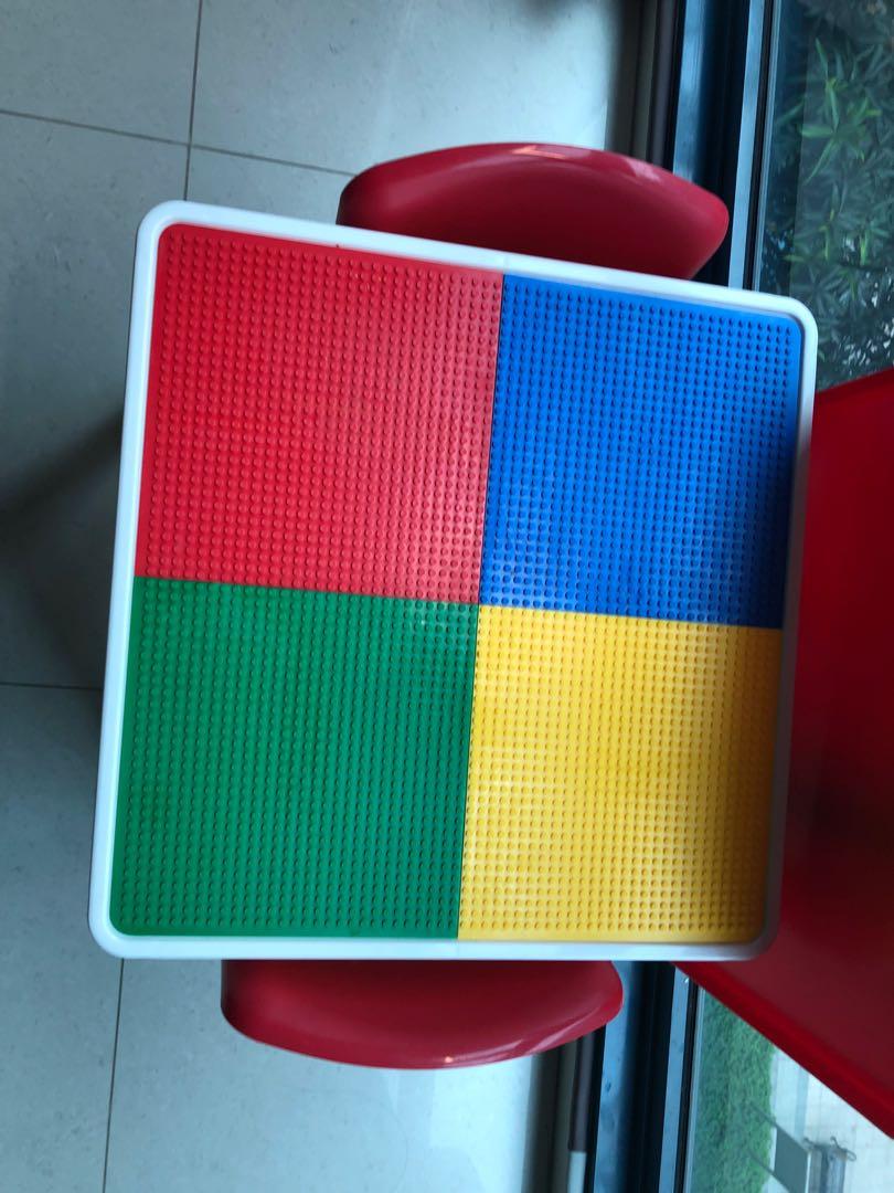 LEGO table and chair set, Babies & Kids, Baby Nursery & Kids Furniture ...