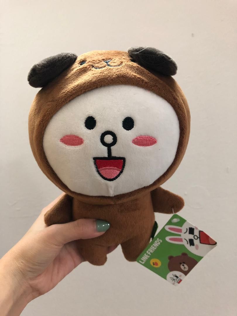Line Connie in Bear Costume Toy Soft, Hobbies & Toys, Toys & Games on ...