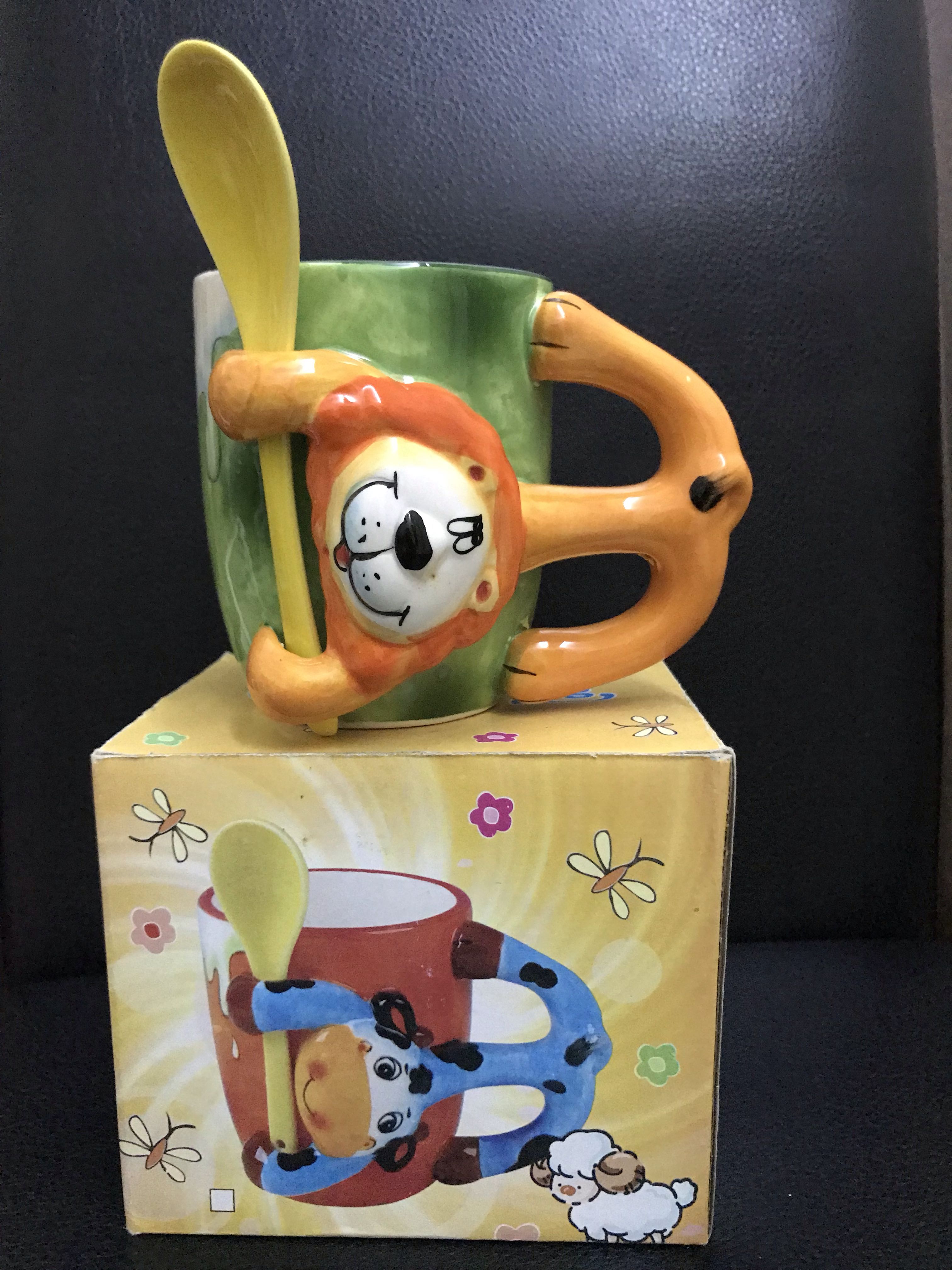 Lion Cup, Furniture & Home Living, Kitchenware & Tableware, Coffee ...