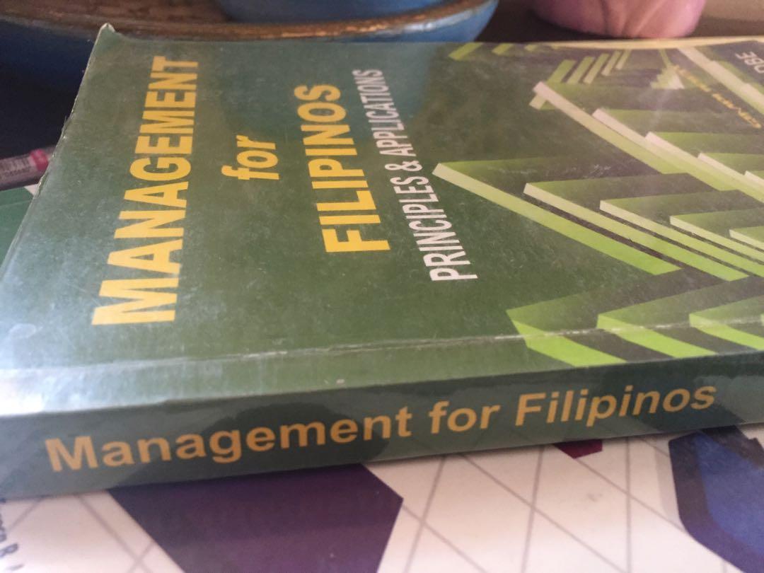 Management for Filipinos, Hobbies & Toys, Books & Magazines, Textbooks ...