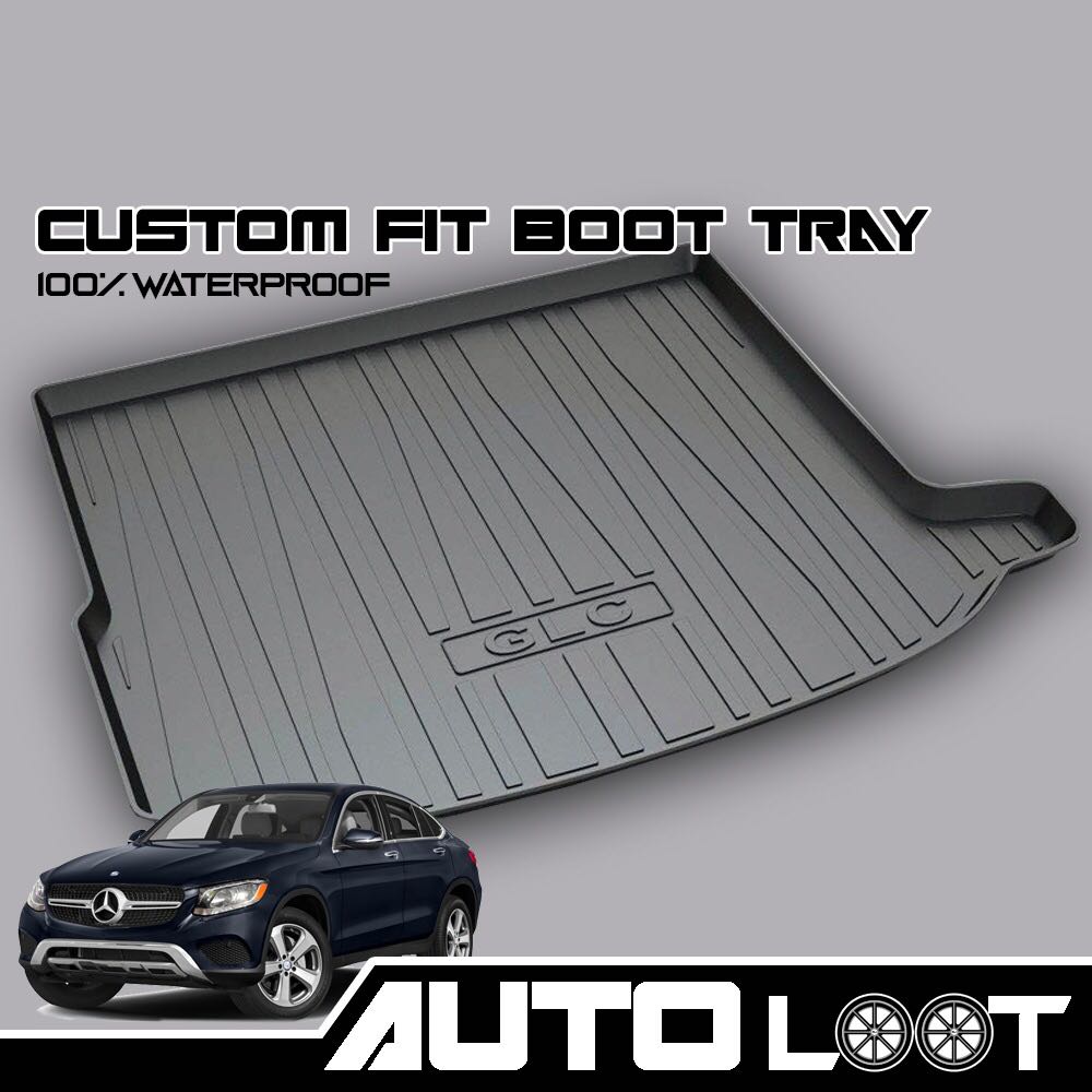 Mercedes-Benz GLC-Class Coupe (2017 onwards) Boot Tray, Car Accessories ...