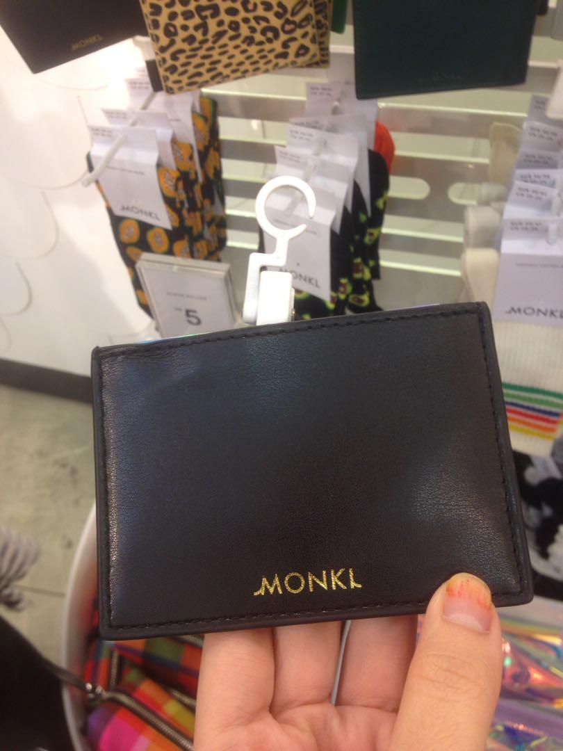 Monki card holder, Luxury, Bags & Wallets on Carousell