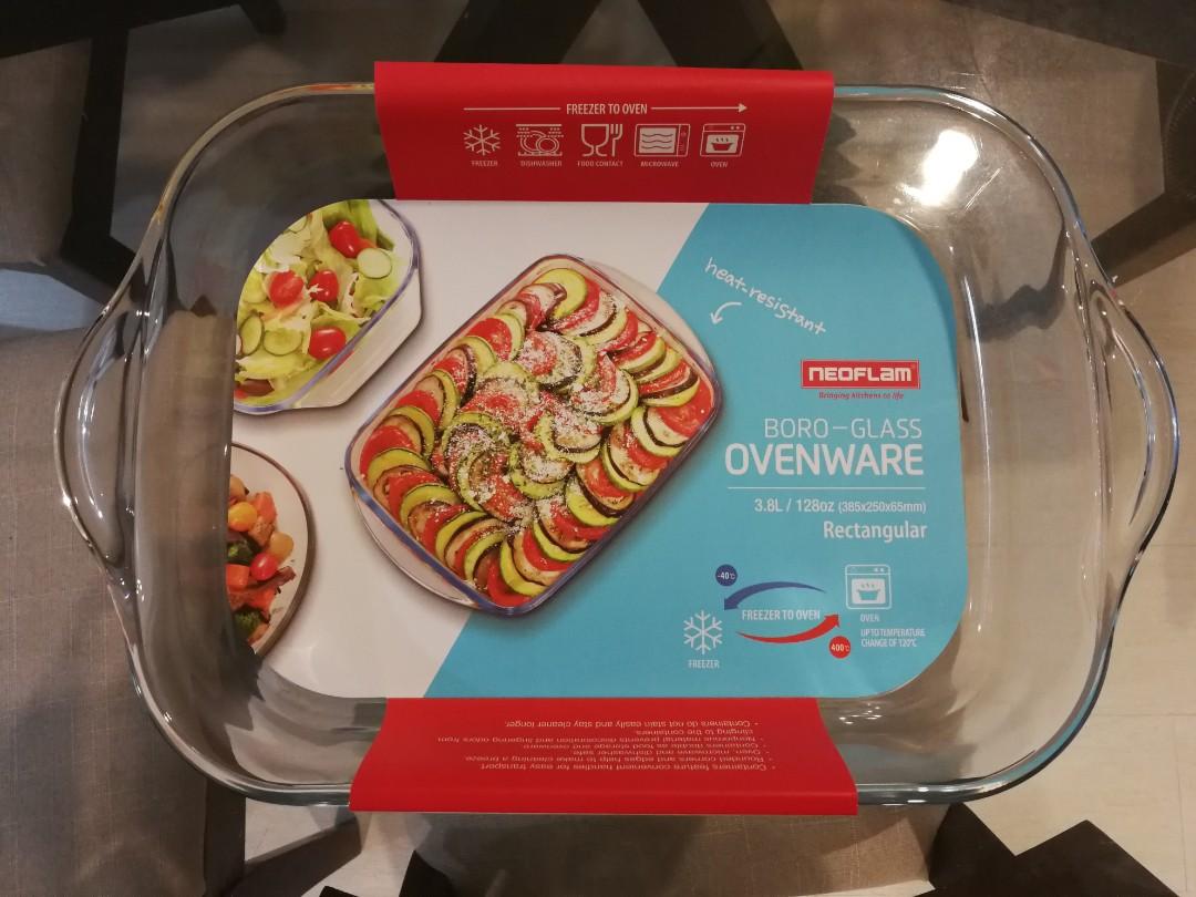 Korean Neoflam Boro-Glass Ovenware, Furniture & Home Living ...