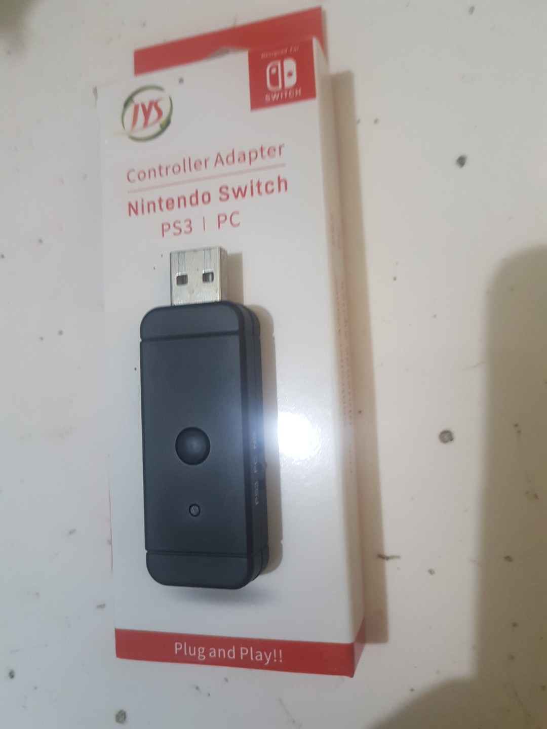 Nintendo switch controller adapter, Video Gaming, Gaming Accessories ...