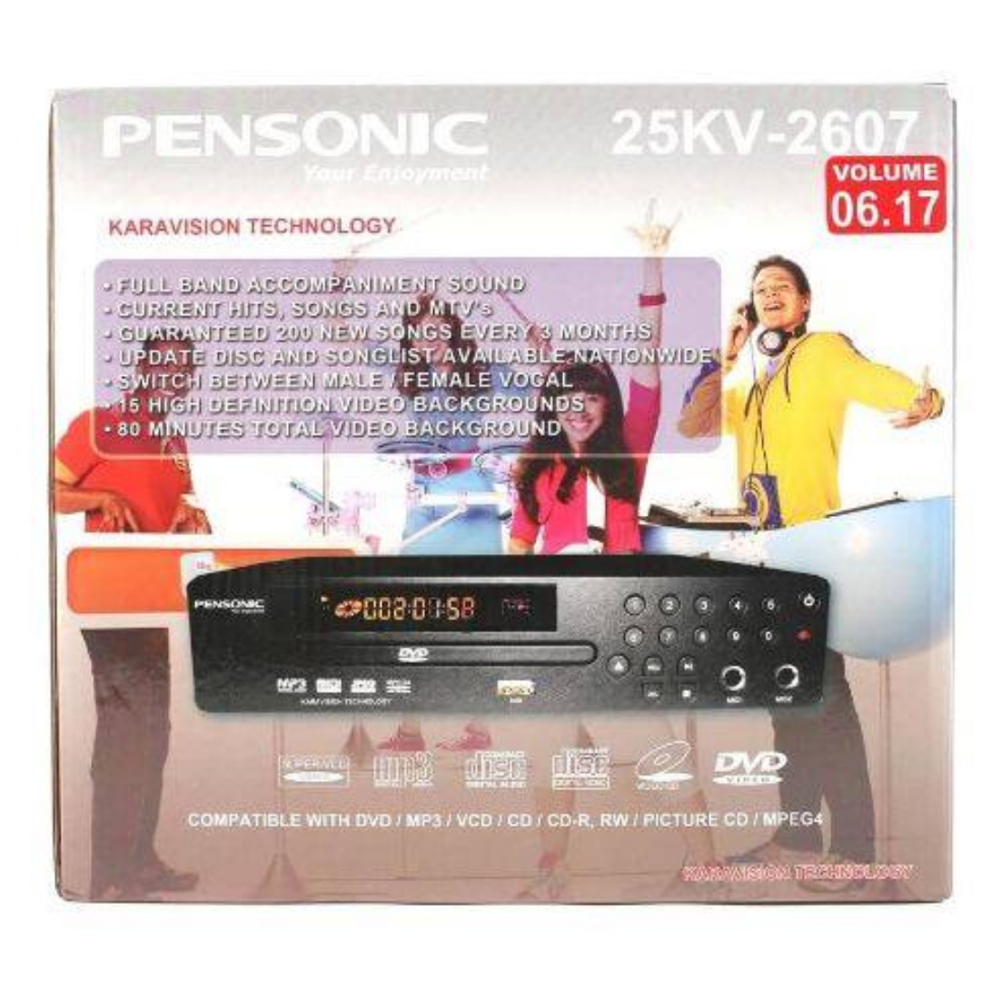 Pensonic 25KV-2607 Midi Player With Free Karaoke CD 2,000 only ...